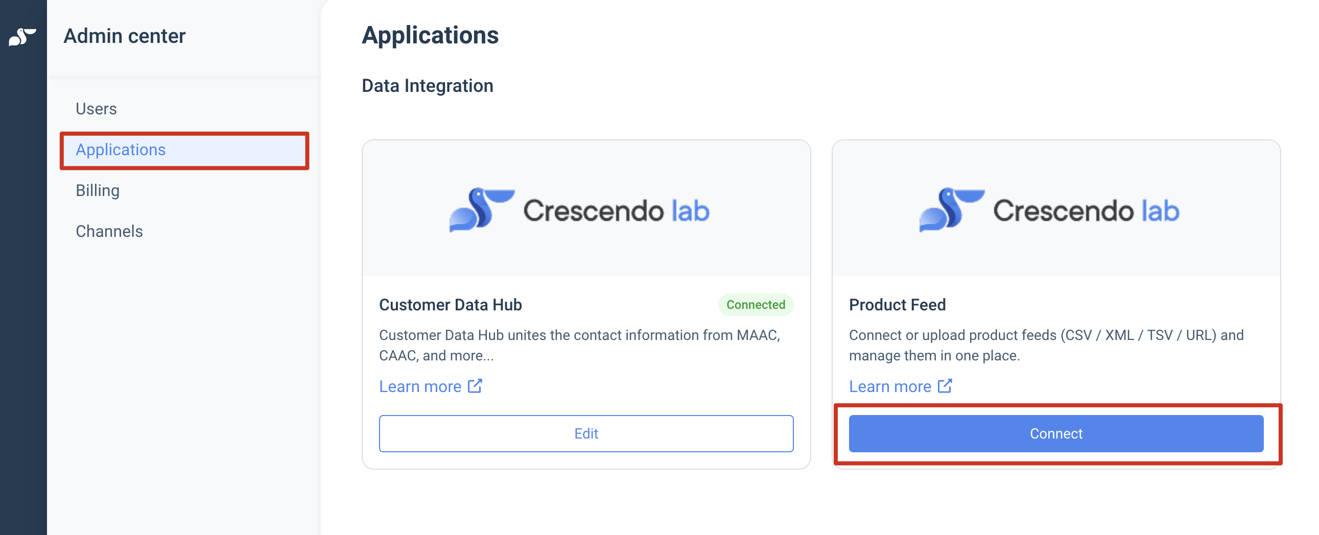 Tutorials | How to Upload Product Feed Data? – Crescendo Lab Help Center