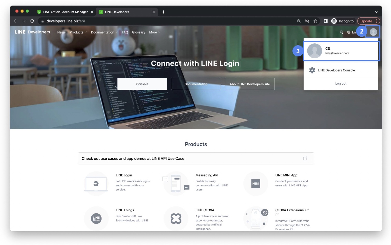 สามารถแชร์สิทธิ์แพลตฟอร์ม LINE OA, LINE Developers, GA ให้ Crescendo Lab เข้าถึงอย่างไร – ศูนย์ ...